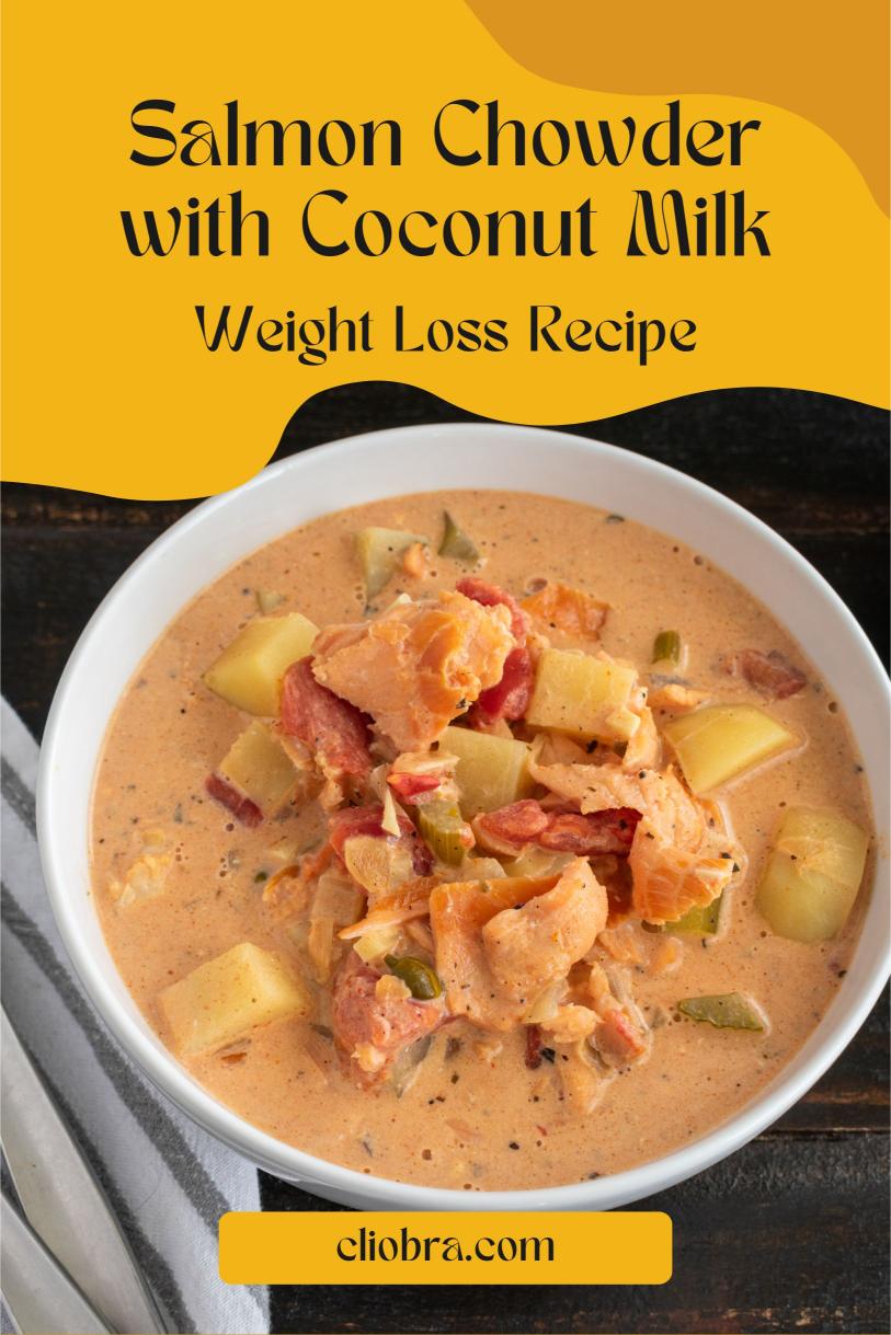 Salmon Chowder with Coconut Milk – A Dairy-Free High Protein Low ...
