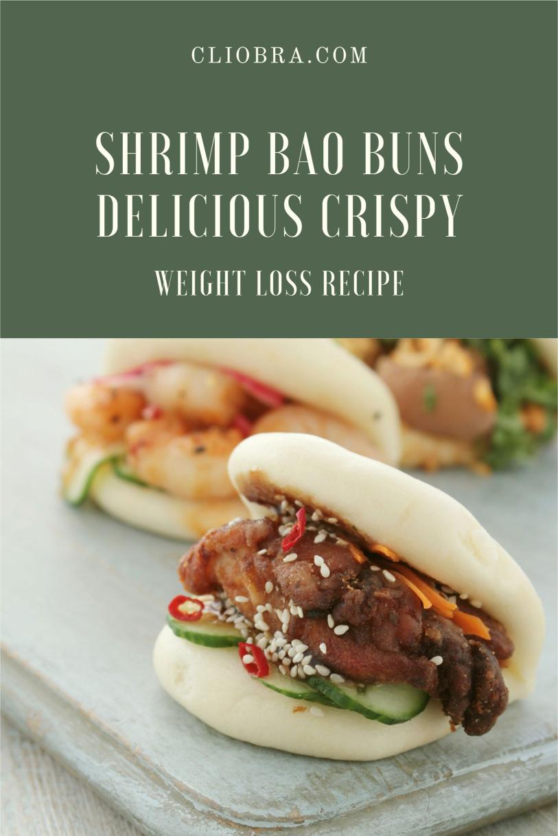 Shrimp Bao Buns – Delicious Crispy with Vegetables and Hoisin Sauce ...