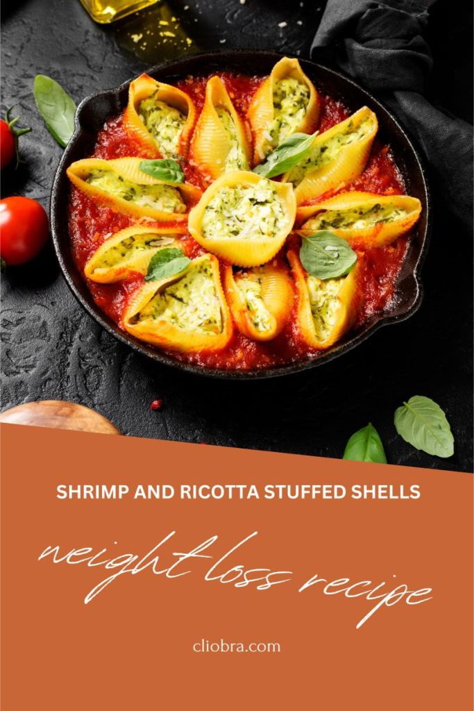 Shrimp and Ricotta Stuffed Shells – Jumbo Pasta and Marinara Sauce ...