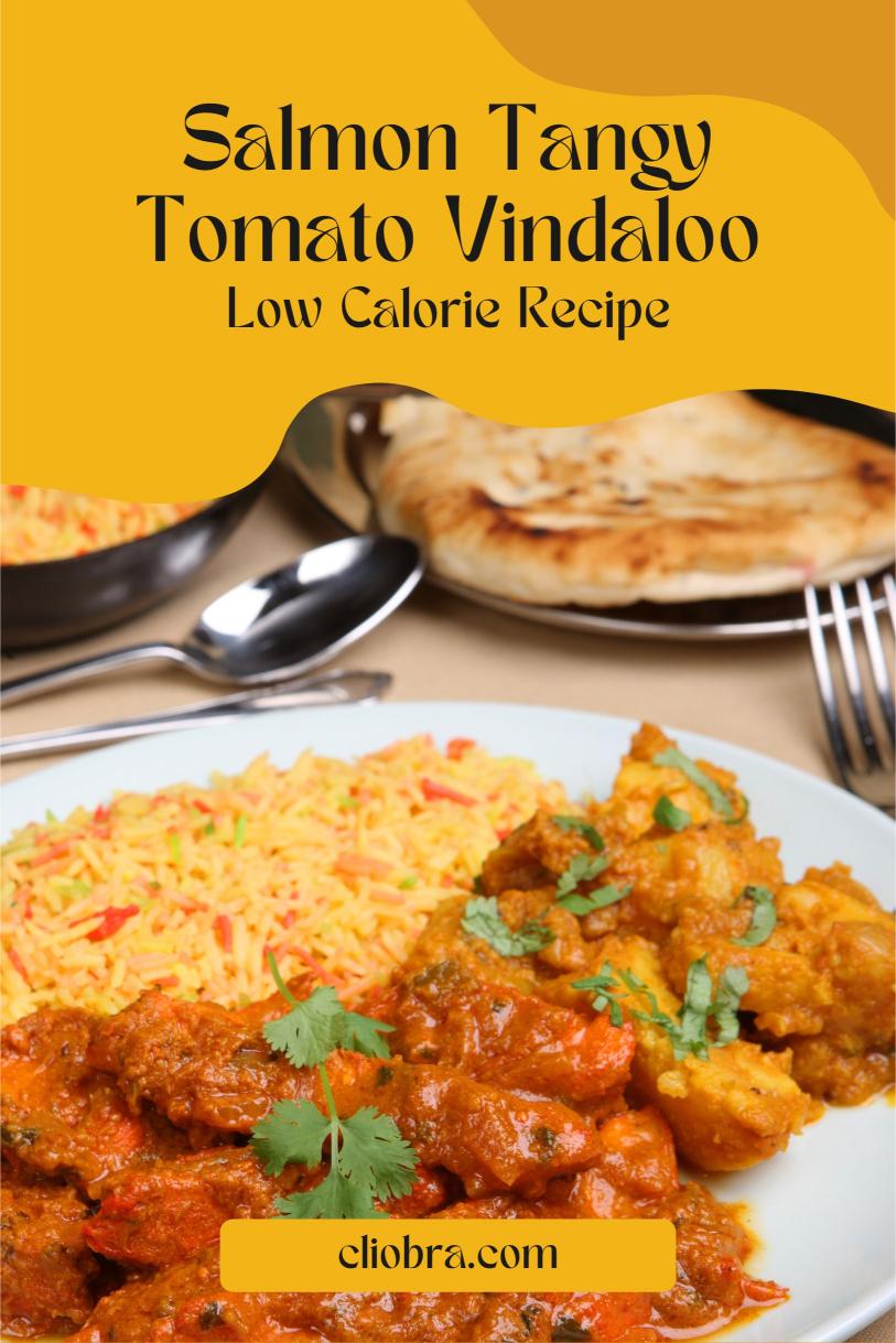 Salmon Tangy Tomato Vindaloo – A Spicy Indian Curry with Gravy Weight ...